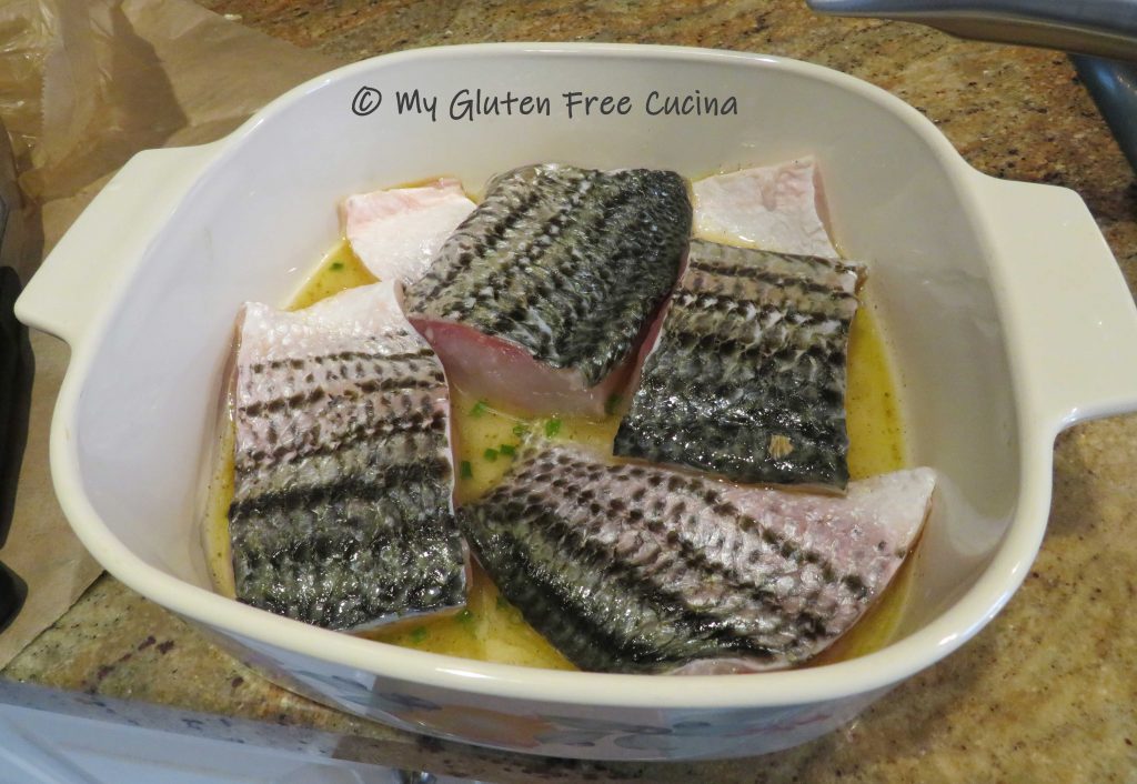 Pan Cooked Striped Bass – My Gluten Free Cucina