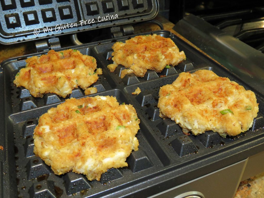 Gluten Free Crab Cake Waffles – My Gluten Free Cucina