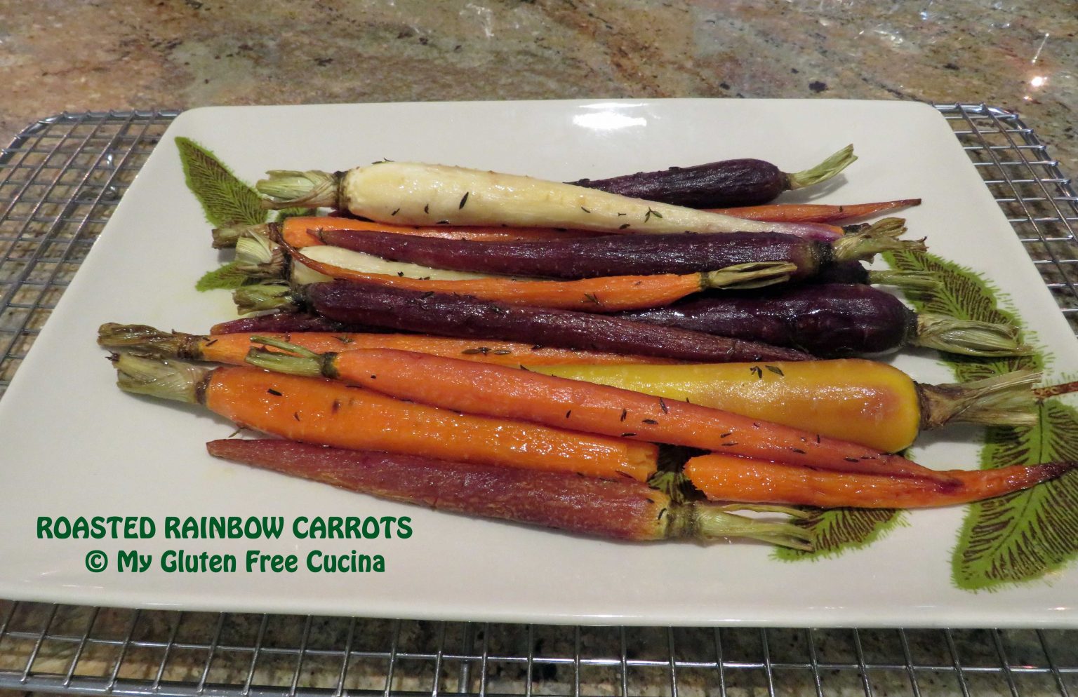 Roasted Rainbow Carrots – My Gluten Free Cucina