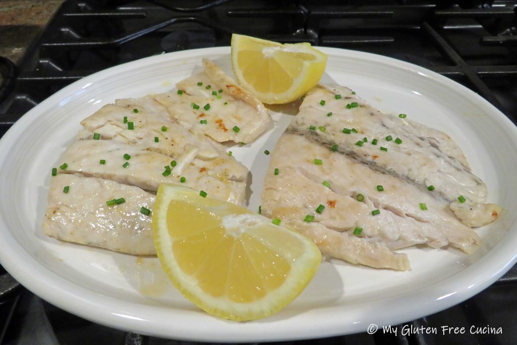 Barramundi with Lemon Butter Sauce – My Gluten Free Cucina